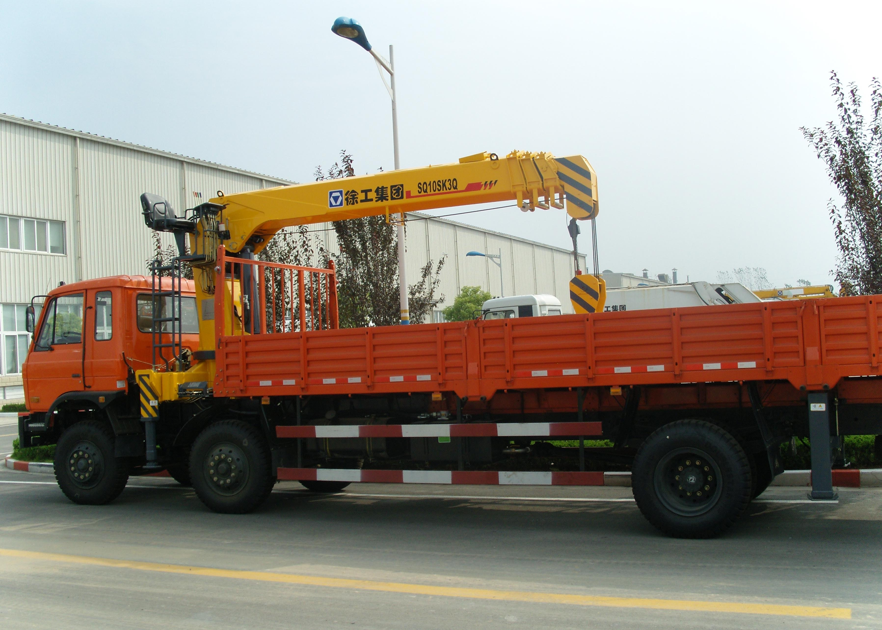 grue télescopique de camion de boom de 10T SQ10SK3Q